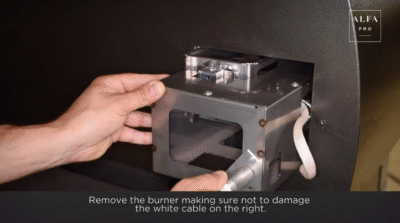 Burner Maintenance - gas oven - Tutorial Pro | Alfa Forni Professional